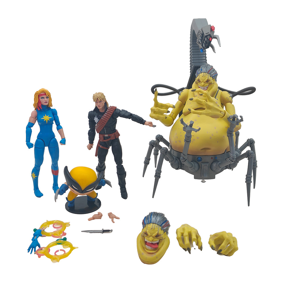 Marvel Legends Exclusives Mojoworld 4 Pack Action Figure Set Hasbro ...