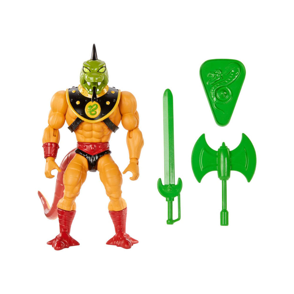 Masters of the Universe Origins Snake Men Reptilax Mattel Figure 14 cm ...